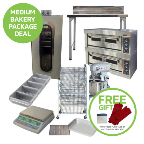 Medium Bakery Startup Package | Equipment Giants